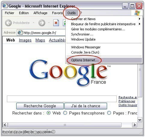 Effacer ses traces de navigation sur Internet Explorer 6 - Astuces ...
