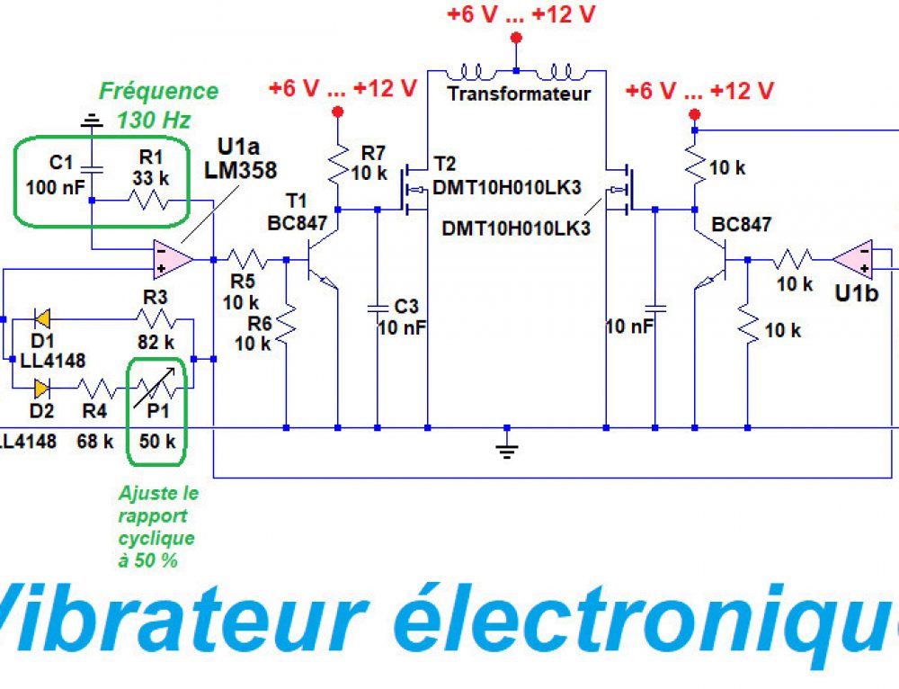 Alimentation à découpage 12V / 3.3V : schéma - Astuces Pratiques