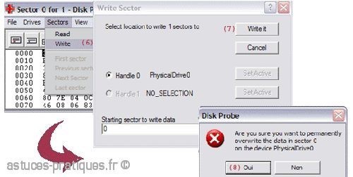 Convertir un disque dynamique vers base avec dskprobe - Astuces Pratiques