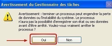 Gestionnaire de tâches terminer un processus sur xp - Astuces Pratiques