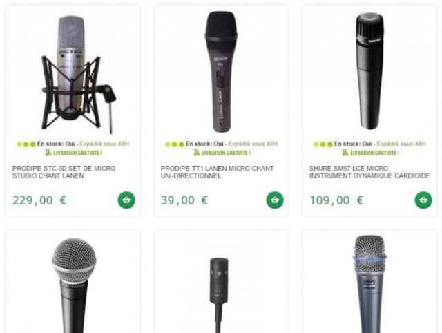 Micros de studio musique privilège - Astuces Pratiques