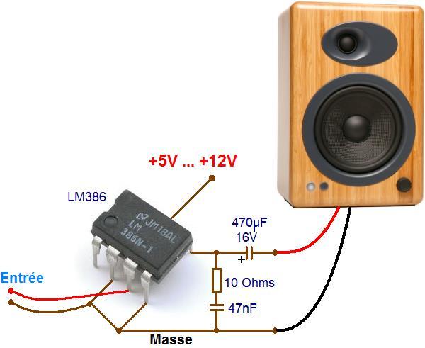 Schéma Ampli Audio Simple _ Ampli simple 50W à 200W classe AB : schéma ...