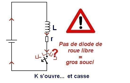 La diode de roue libre - Astuces Pratiques