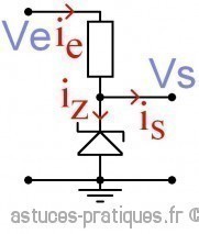 La diode zener: fonctionnement en stabilisation - Astuces Pratiques