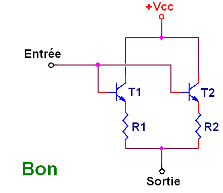 Transistor en parallèle et résistance - Astuces Pratiques