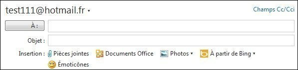 Envoyer un mail en copie carbone invisible sur Hotmail - Astuces Pratiques