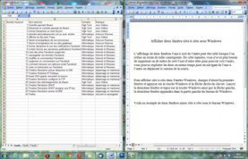 Afficher deux fenêtres côte à côte sous Windows - Astuces Pratiques