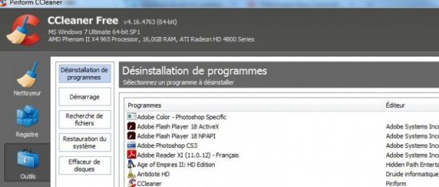 Comment désinstaller un programme - Astuces Pratiques