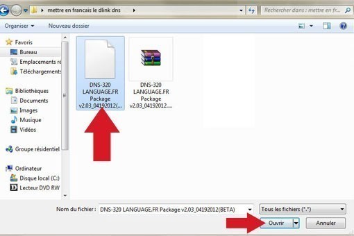 Mettre en francais le dns-320 - Astuces Pratiques